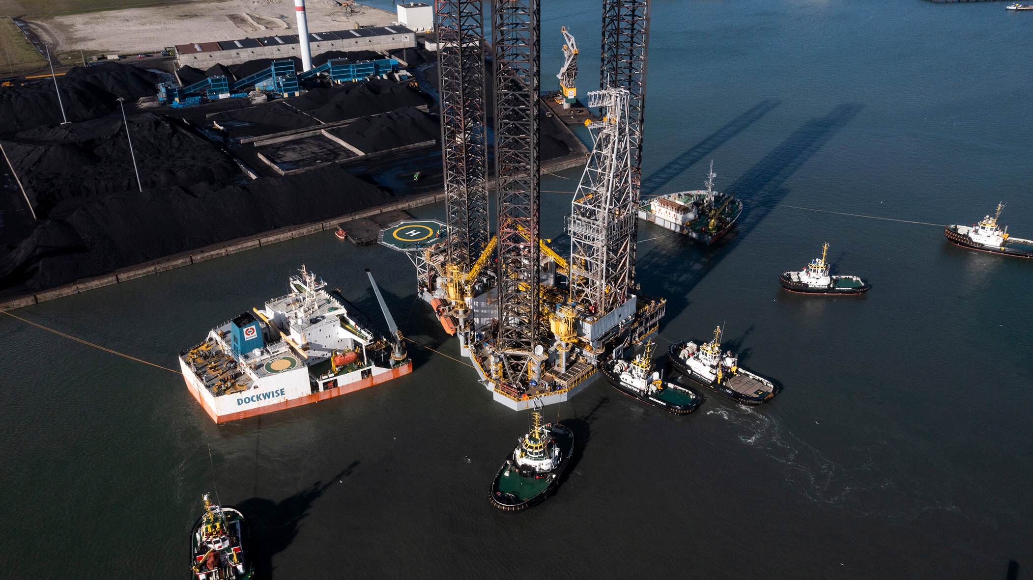 Successful transport of 2 Jack-up rigs and one barge | Project